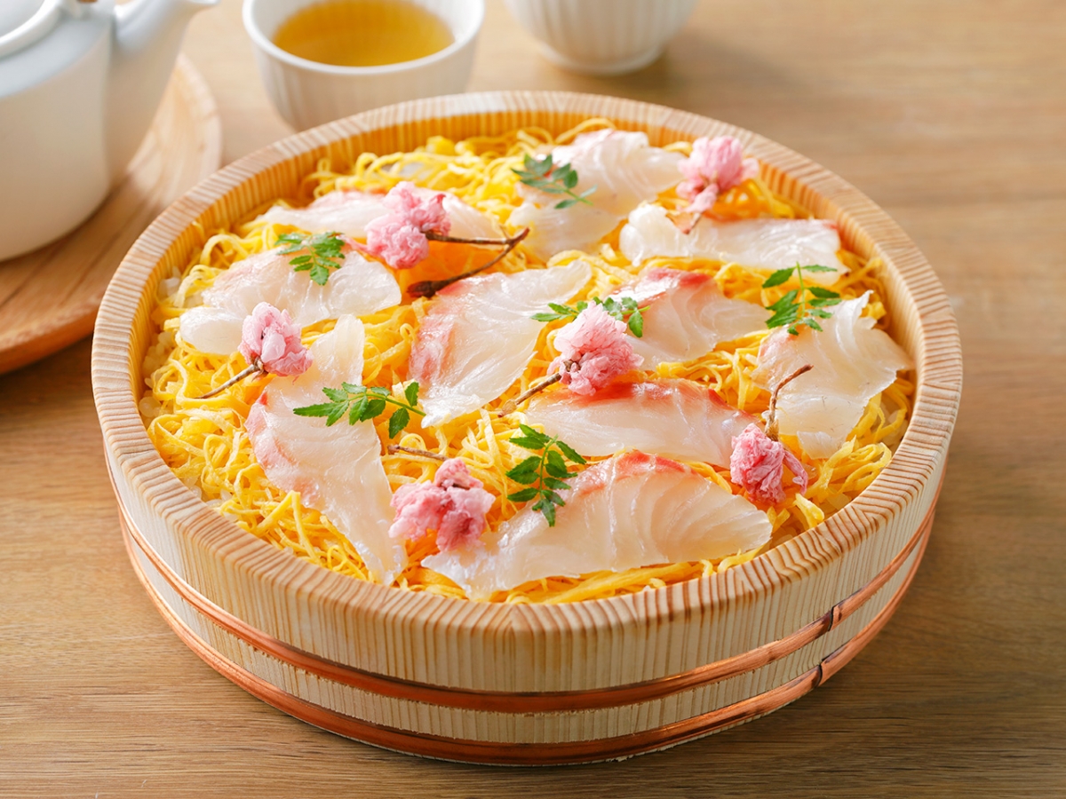 鯛のちらし寿司｜カマダレシピ｜鎌田醤油（かまだしょうゆ）公式通販サイト
