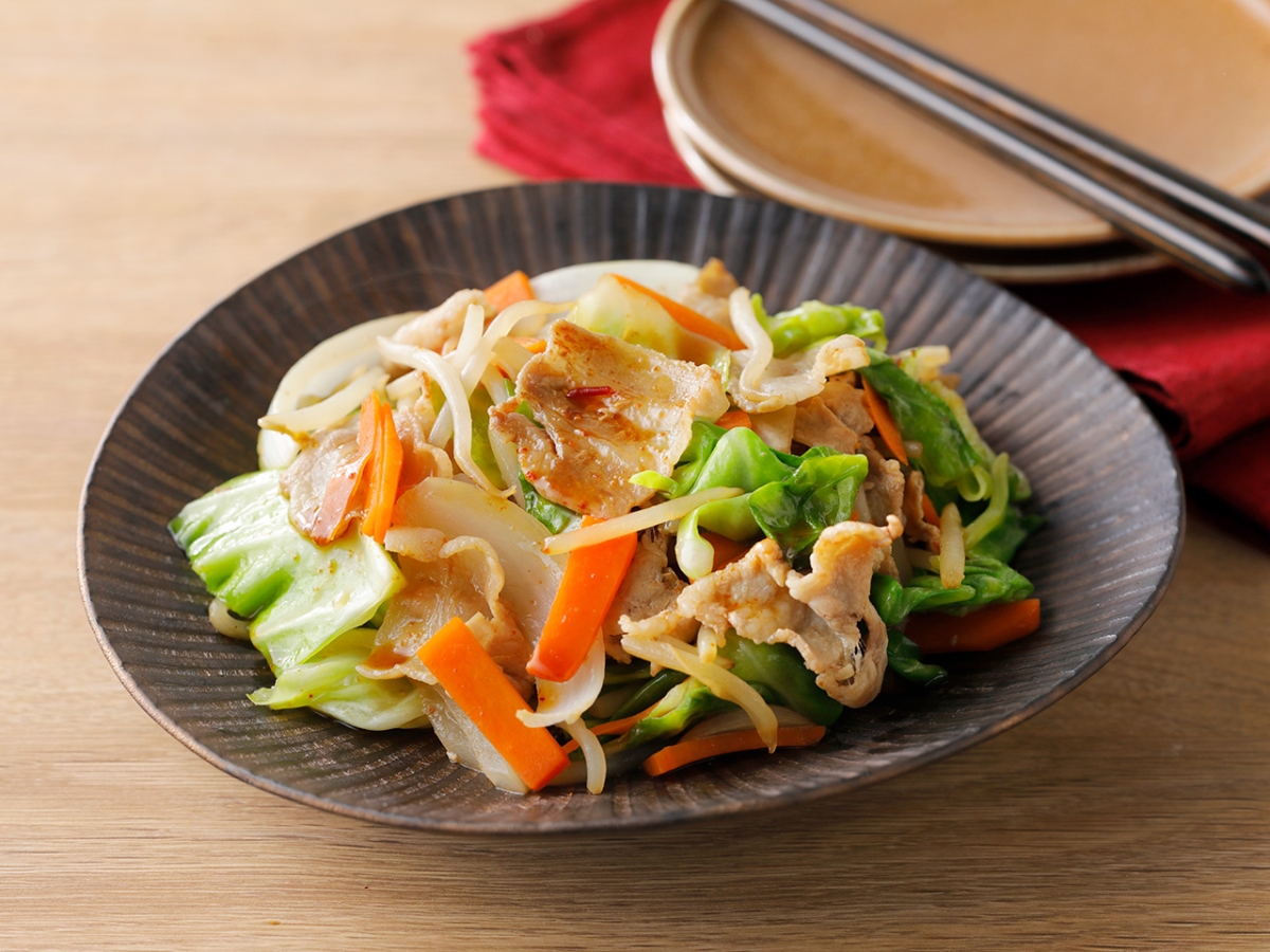 野菜炒め｜カマダレシピ｜鎌田醤油（かまだしょうゆ）公式通販サイト